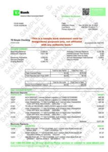 Create TD Bank Statement Templates - The Custom Documents